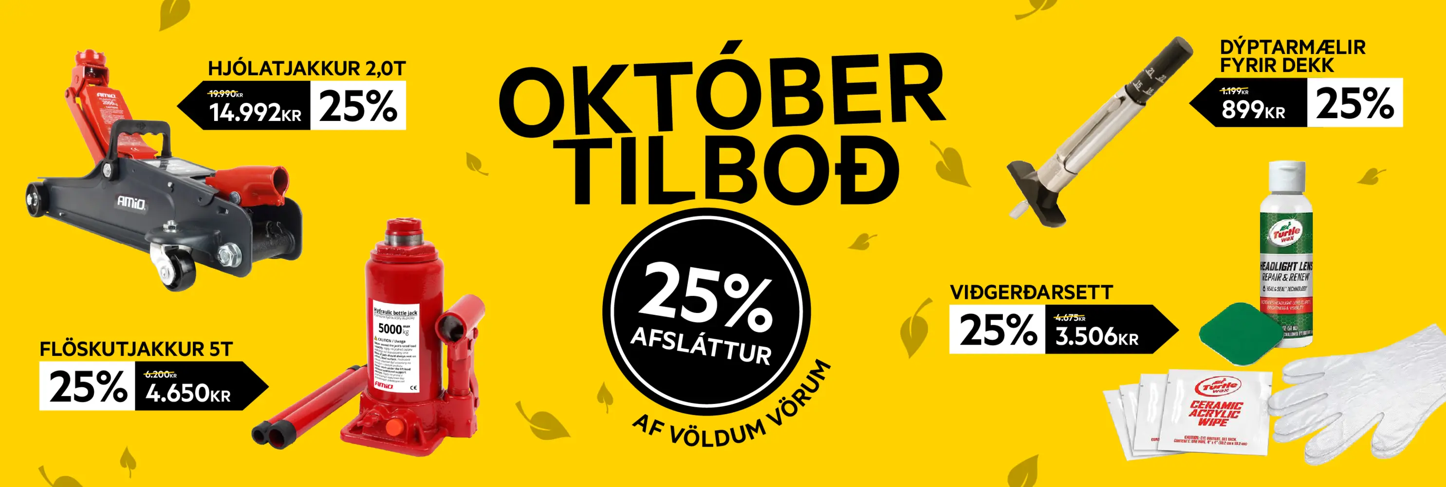 Oktober tilboð